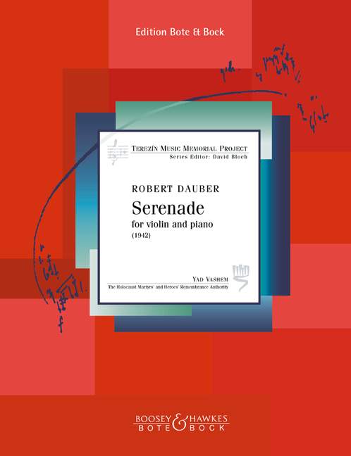 Partituras y ediciones críticas · Serenade, for violin and piano ...