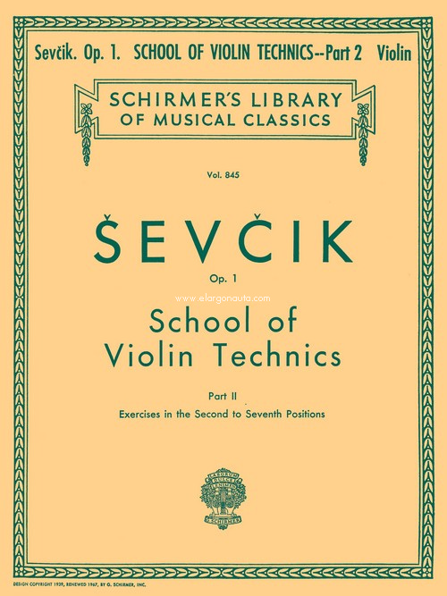Métodos y ejercicios · School of Violin Technique, op. 1, part 2, for ... Métodos y ejercicios · School of Violin Technique, op. 1, part 2, for ...
