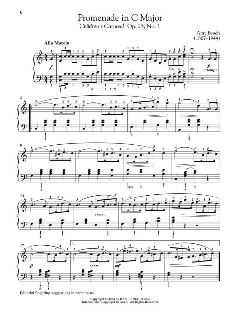 Partituras Y Ediciones Críticas · Piano Music By Women Composers Book
